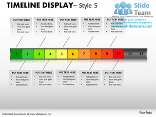 Demolition timeline dates on scale display 5 power point slides and ppt ...