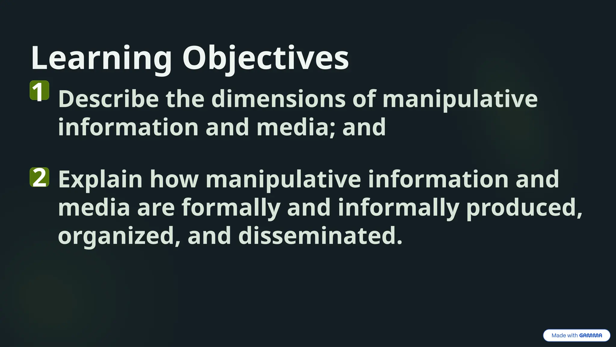 DEMONSTRATION TEACHING PRESENTATION IN MANIPULATIVE INFORMATION | PPTX
