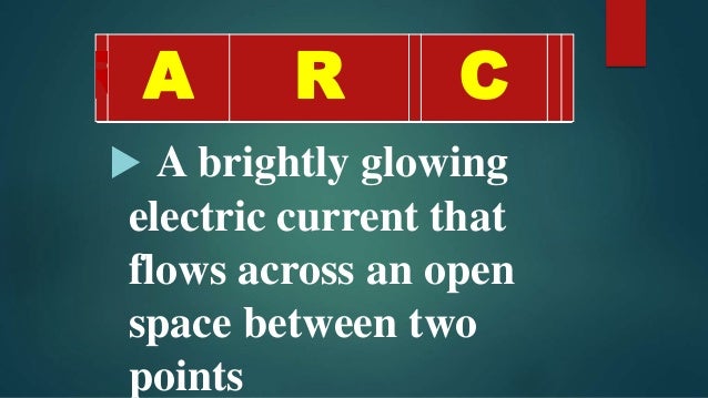 Demo methods striking an arc procedure