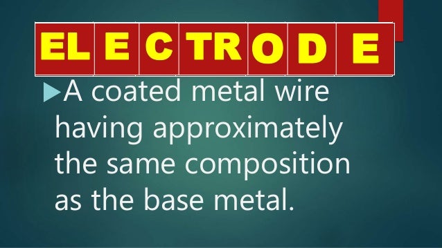 Demo methods striking an arc procedure