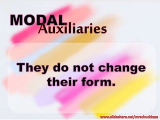 Modal Auxiliaries (With activity) | PPTX