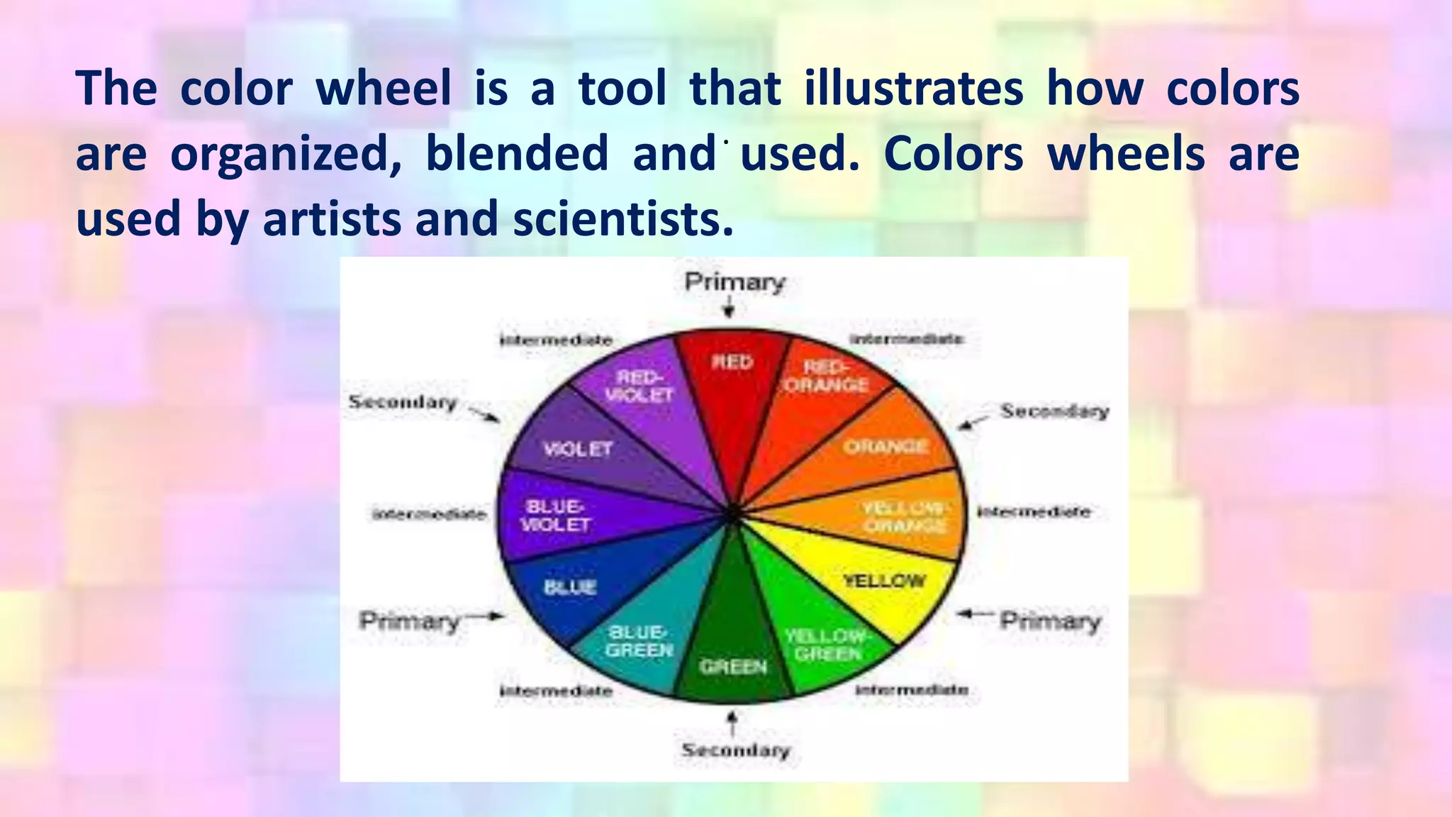Color theory and the color wheel | PPTX
