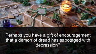 Is a Demon of Dread Manipulating your Expectation? | PPTX