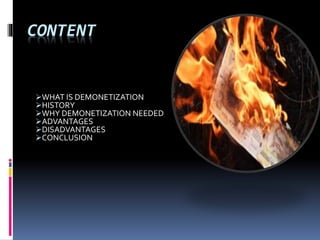 Demonetisation | PPTX | Currencies | Economy