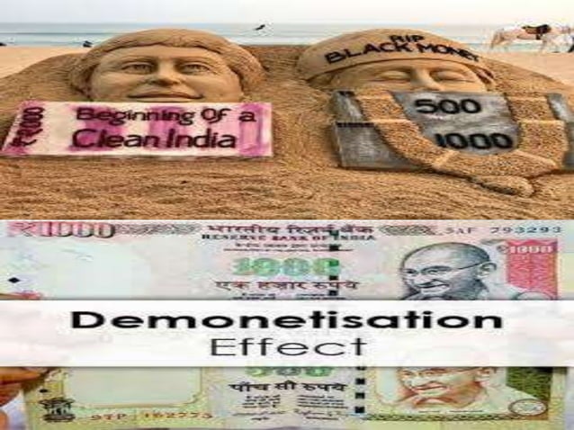 The Presentation on Demonetisation | PPTX