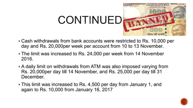 Demonetization in INDIA | PPTX | Currencies | Economy