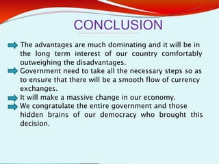 Demonetisation | PPT