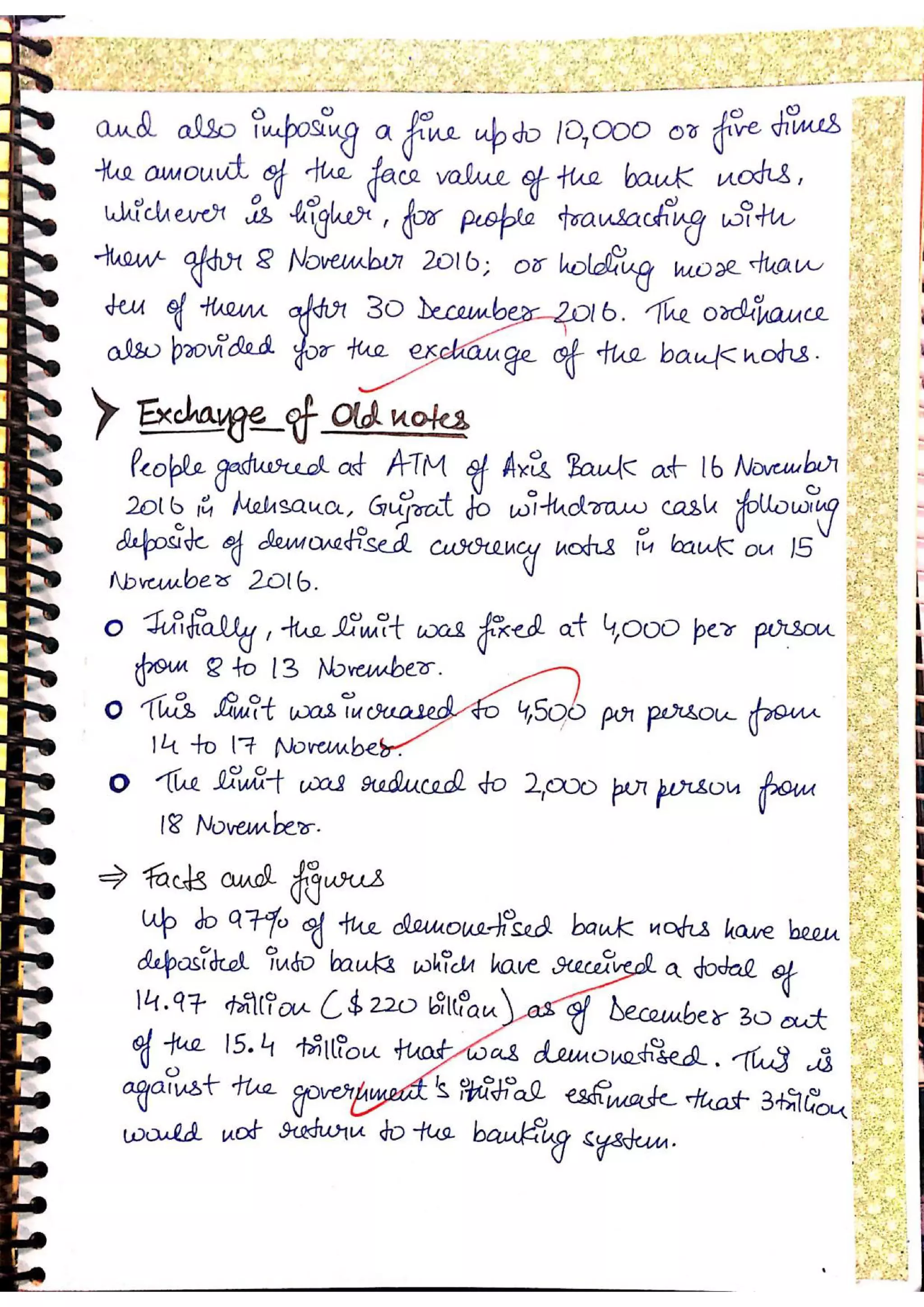 Demonetisation - 1 Economics Project Class 12 CBSE | PDF