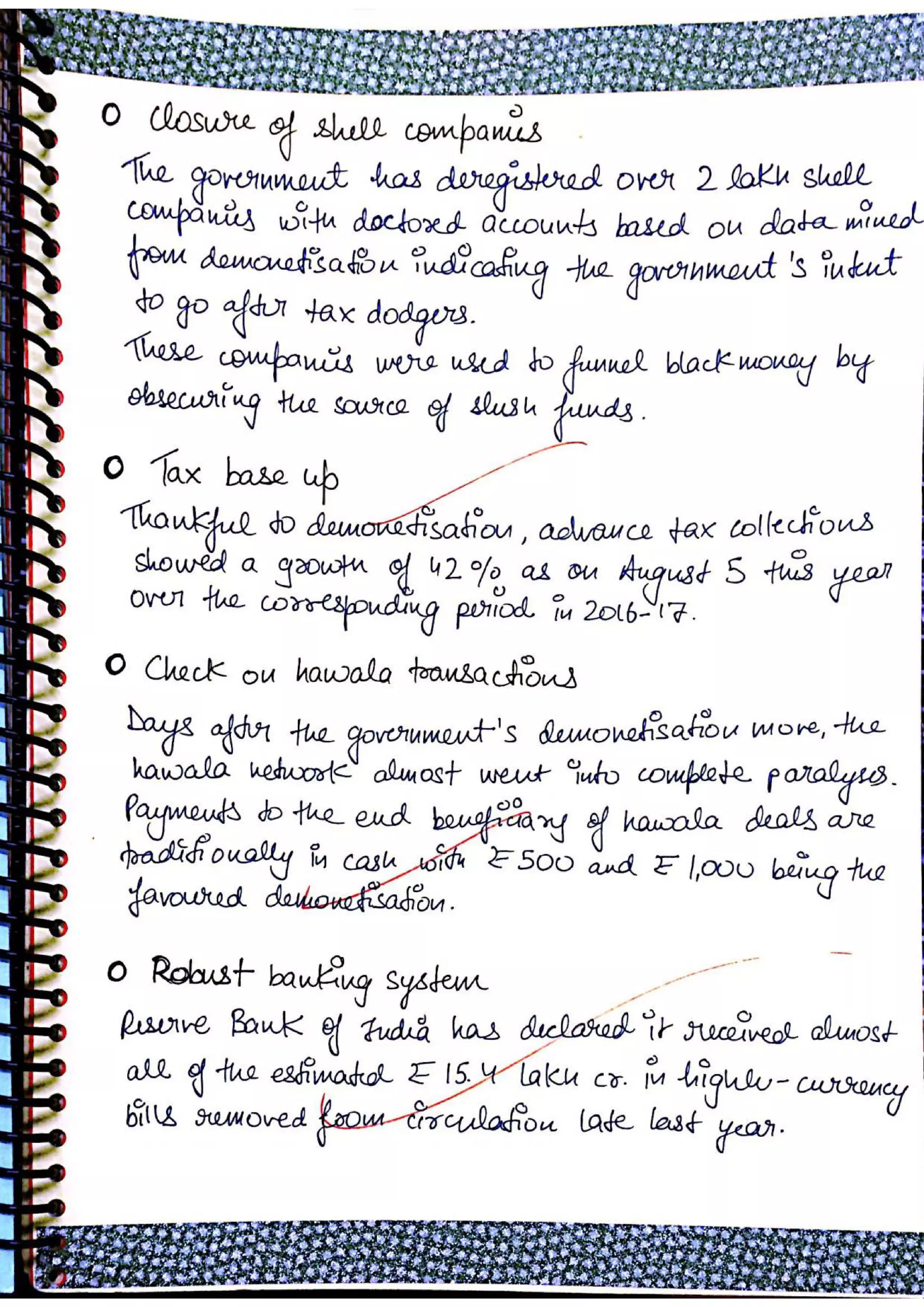 Demonetisation - 1 Economics Project Class 12 CBSE | PDF