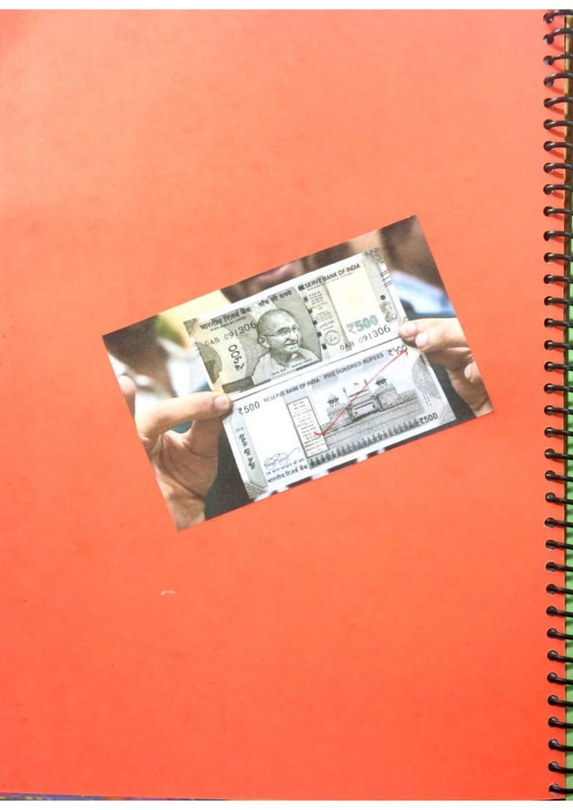 Demonetisation - 1 Economics Project Class 12 CBSE | PDF