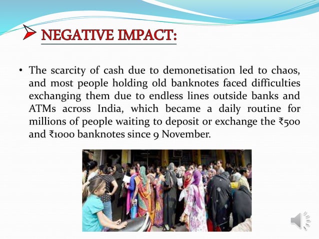 Demonetisation project=12 | PPTX