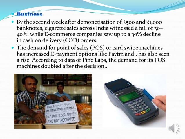 Demonetisation project=12 | PPTX