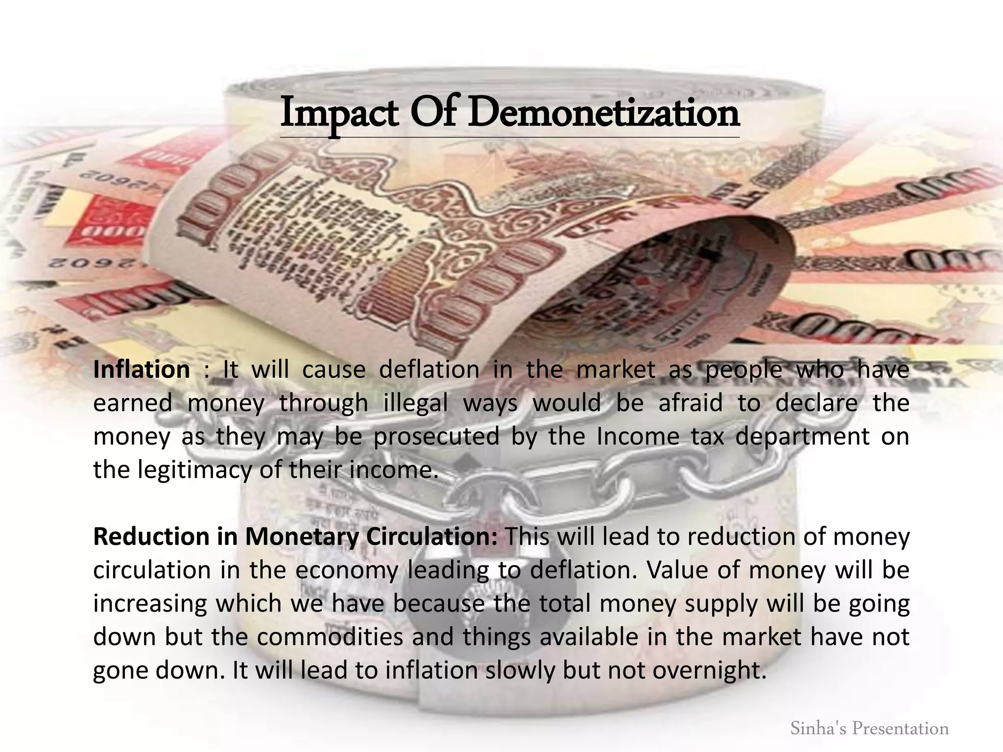 Demonetization | PPTX