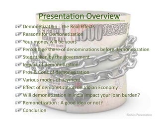 Demonetization | PPTX