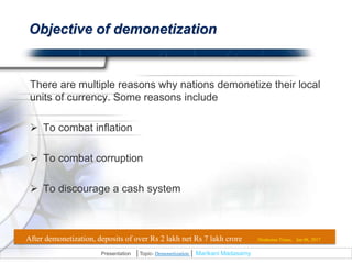 Demonetization | PPT