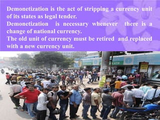 Demonetization | PPT