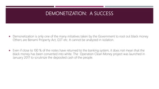 Demonetisation: Success or Failure? | PPSX