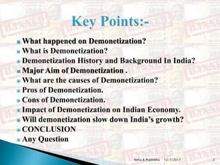 Demonetization | PPT