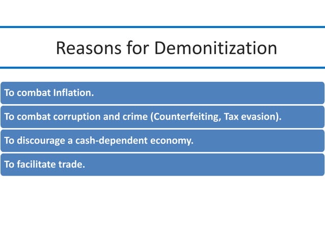 Demonetization In India | PPT