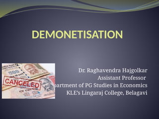 Demonetization - Meaning, History, Causes, Pros and Cons.pptx