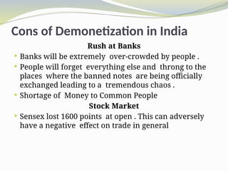 Demonetization - Meaning, History, Causes, Pros and Cons.pptx