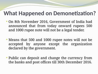 Demonetization - Meaning, History, Causes, Pros and Cons.pptx