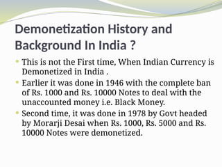 Demonetization - Meaning, History, Causes, Pros and Cons.pptx