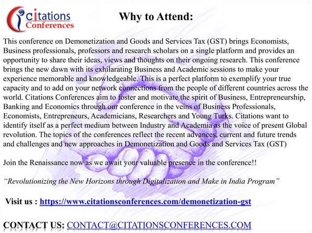 Demonetization | PPT