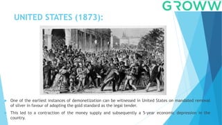 Demonetization across the world | PPTX | Currencies | Economy