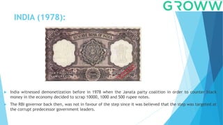 Demonetization across the world | PPTX | Currencies | Economy