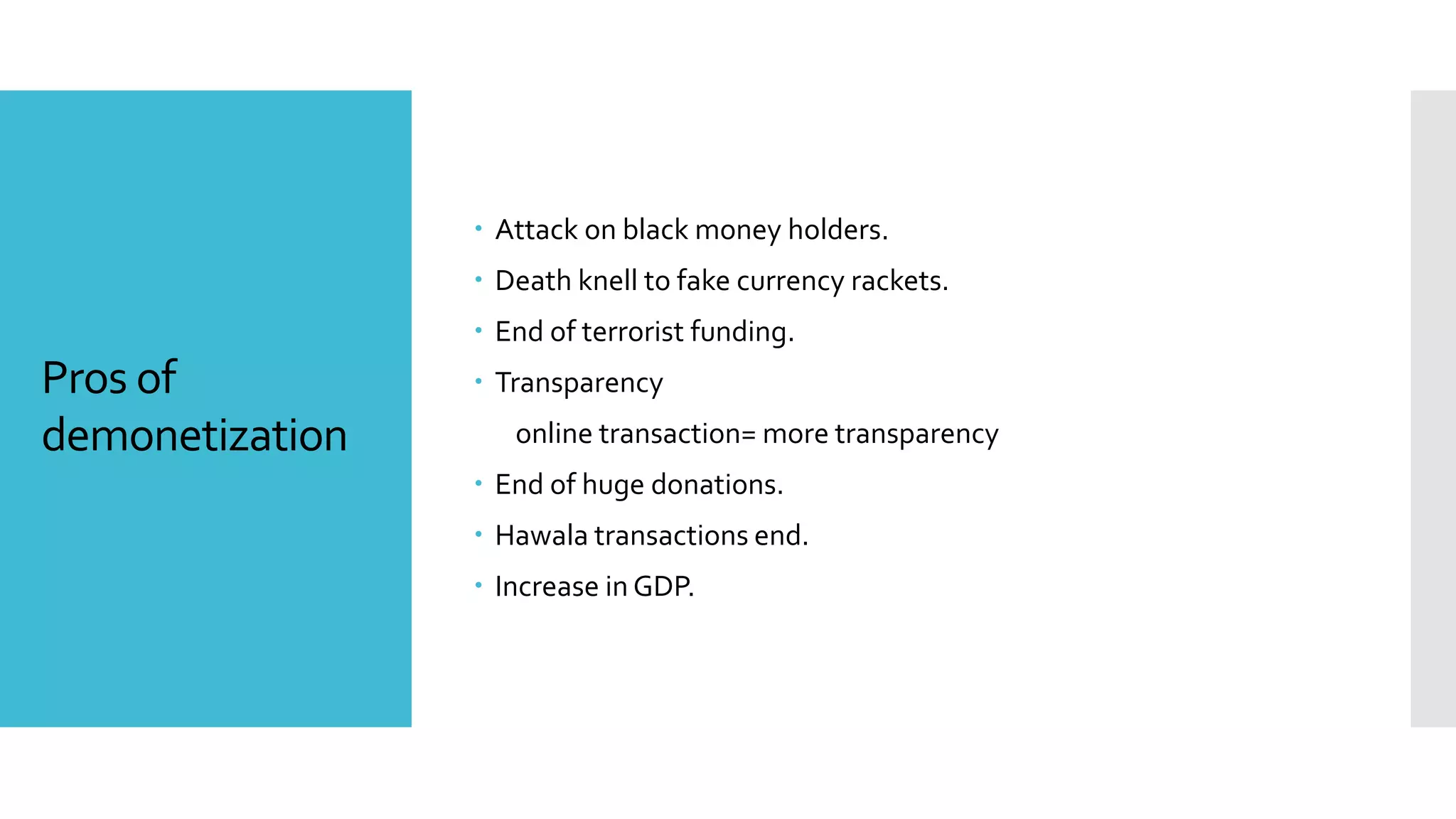 Demonetization and its impact on banking sector | PPTX