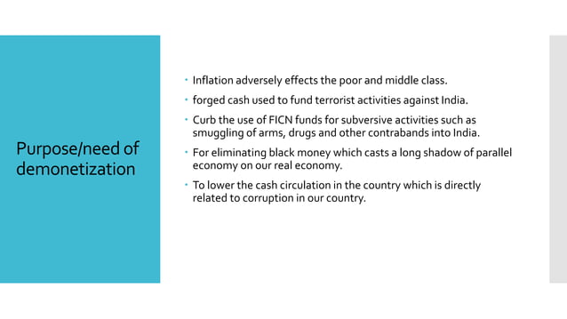 Demonetization and its impact on banking sector | PPTX