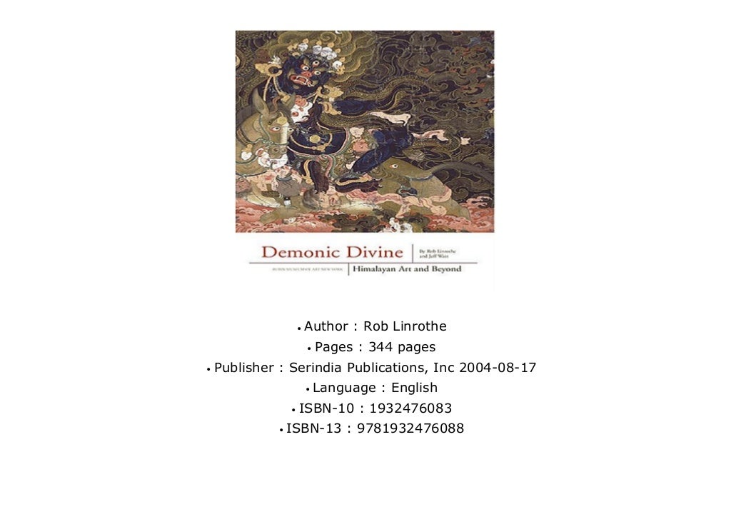 FREE[DOWNLOAD] Demonic Divine: Himalayan Art And Beyond Rob Linrothe ...