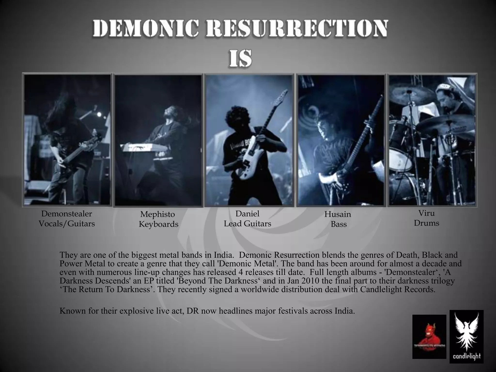 Demonic resurrection profile | PPTX