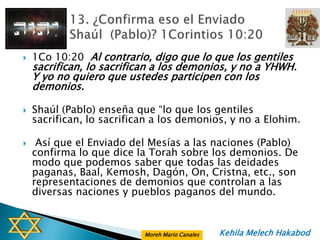 Demoniologia angeles caidos | PPTX