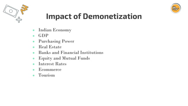 Demonitisation...pptx | Currencies | Economy