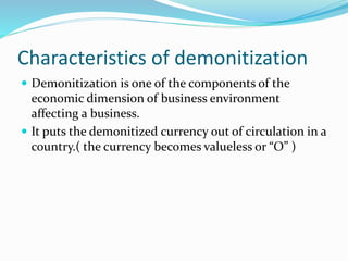 Demonitization | PPT
