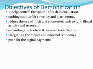 Demonitization | PPT