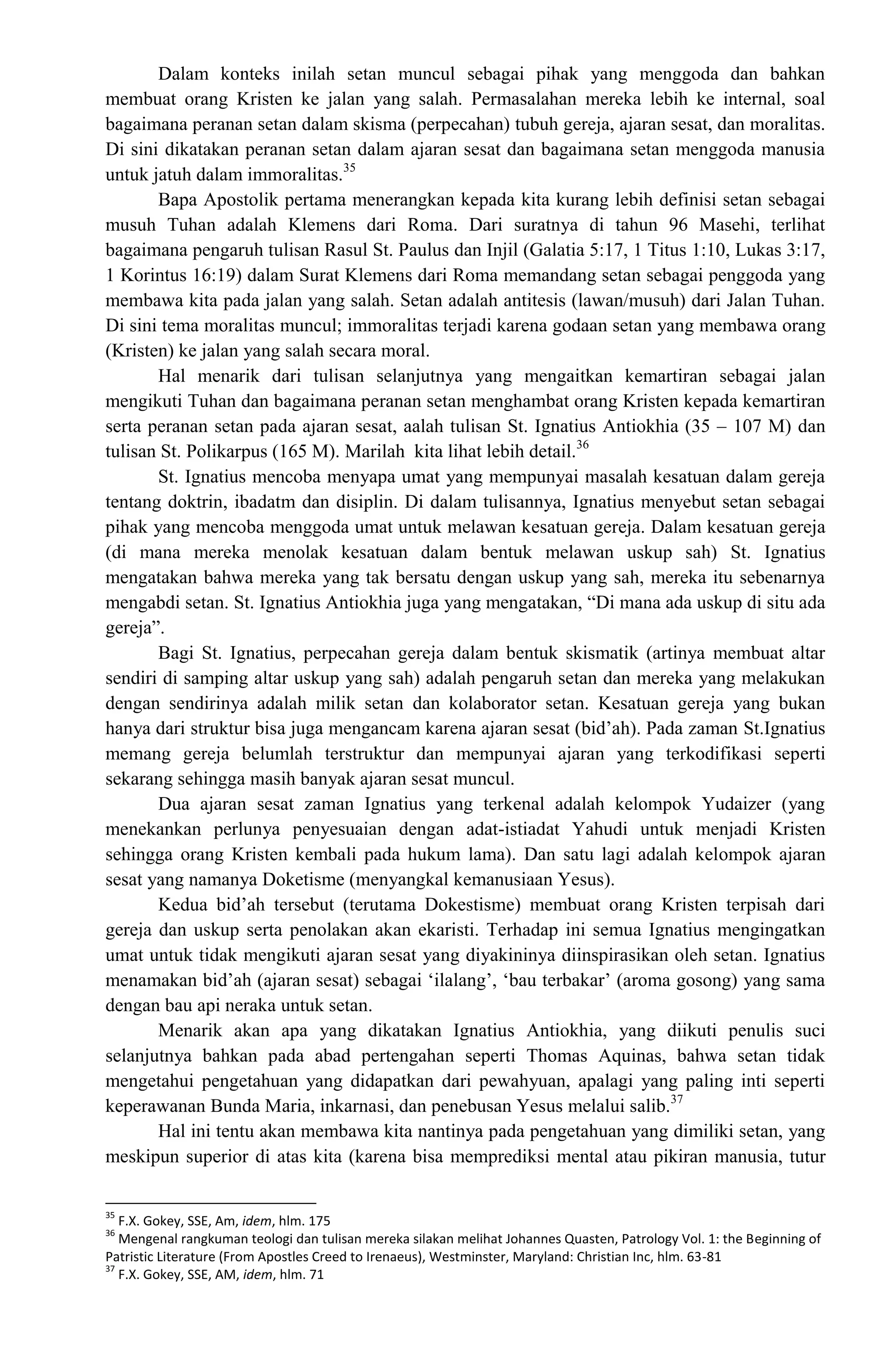 DEMONOLOGI dan EKSORSISME dari perspektif iman Kristen Katolik | PDF