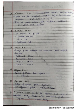 HAP-1 handwritten notes | PDF