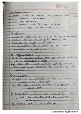 HAP-1 handwritten notes | PDF