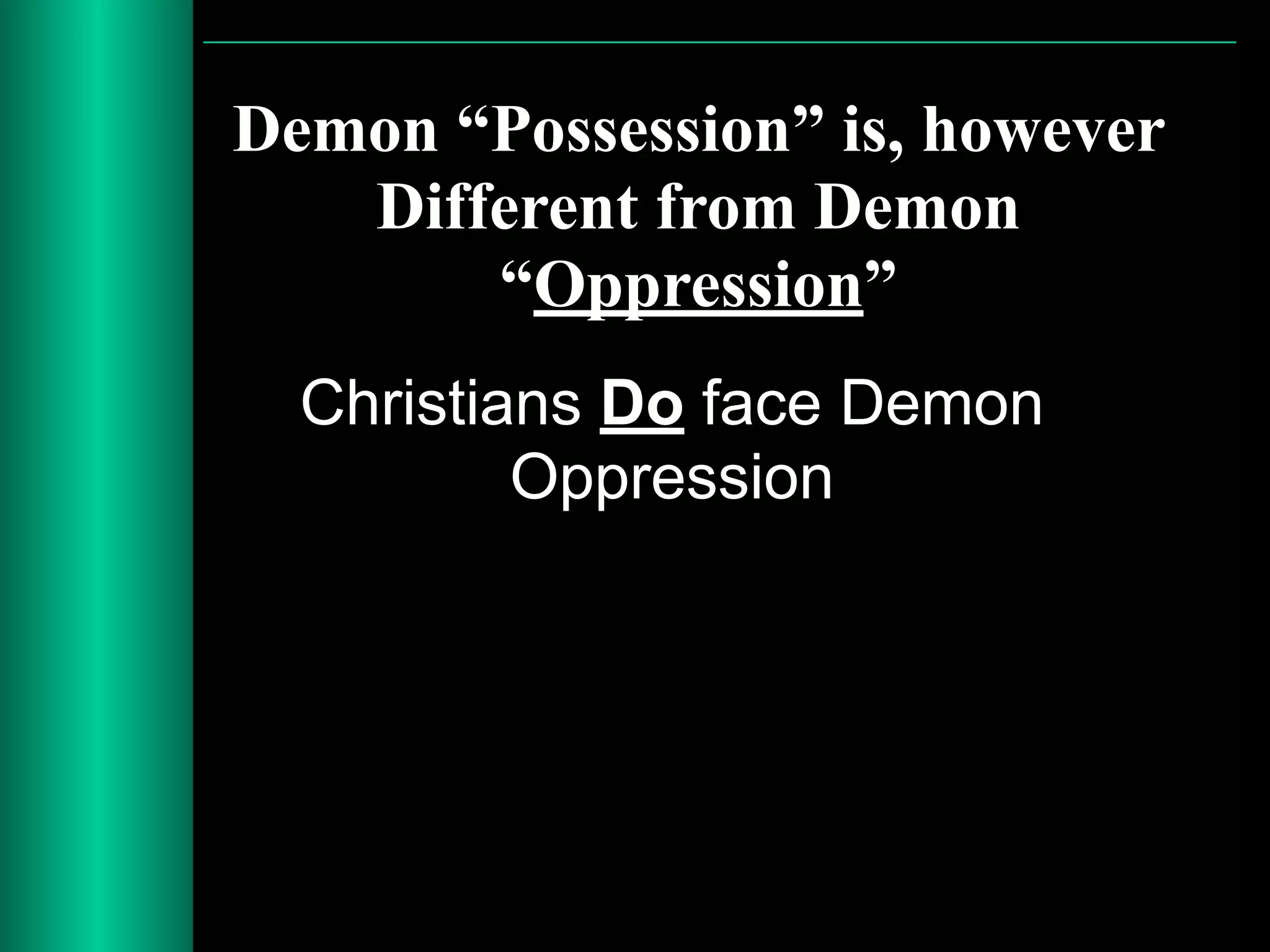 Demon Possession? | PDF