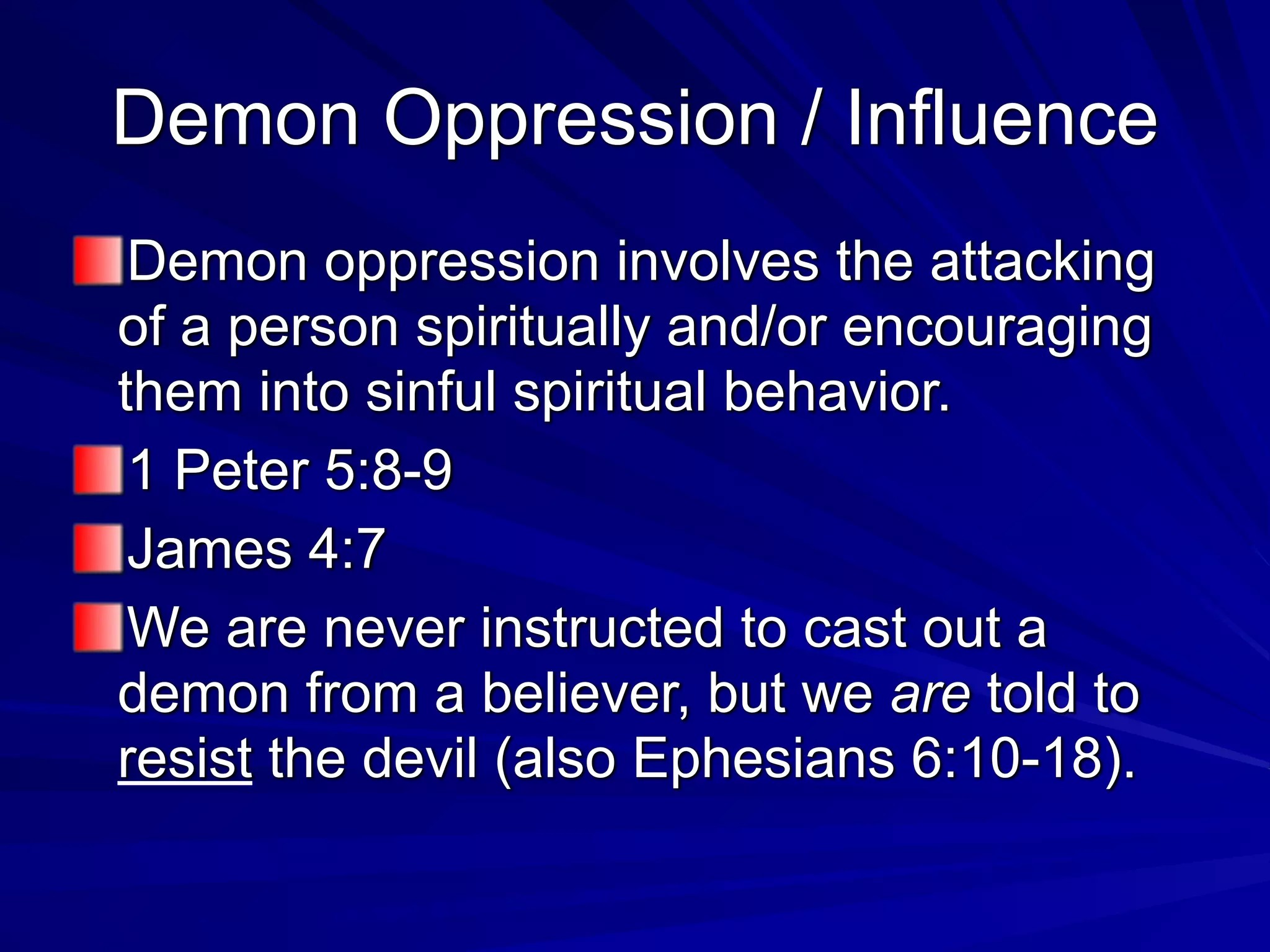 Demon Possession? | PPT