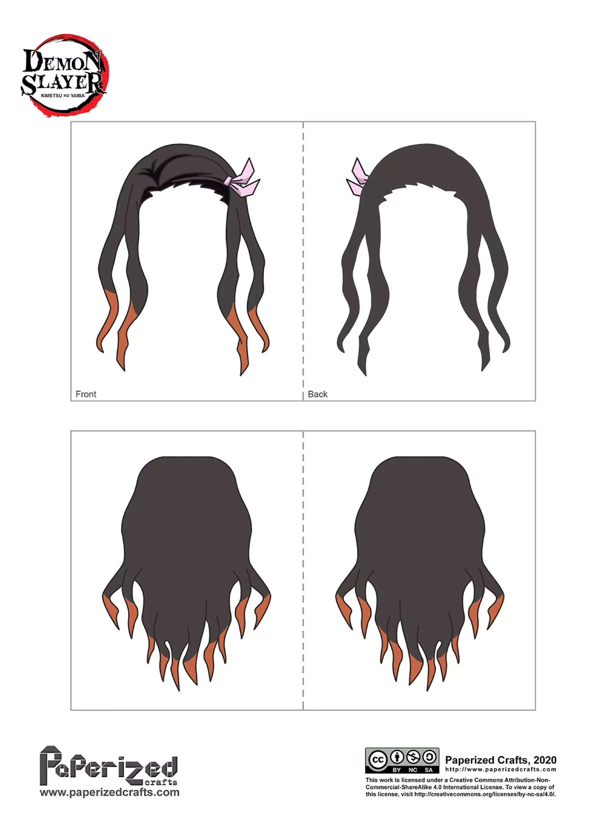 Demon Slayer - Nezuko Kamado Papercraft.pdf