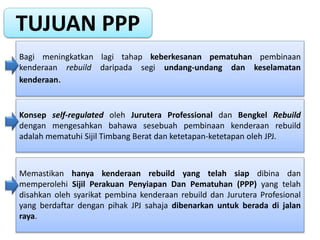 Demonstrasi Sijil Perakuan Penyiapan Dan Pematuhan (PPP) Rebuild.ppt
