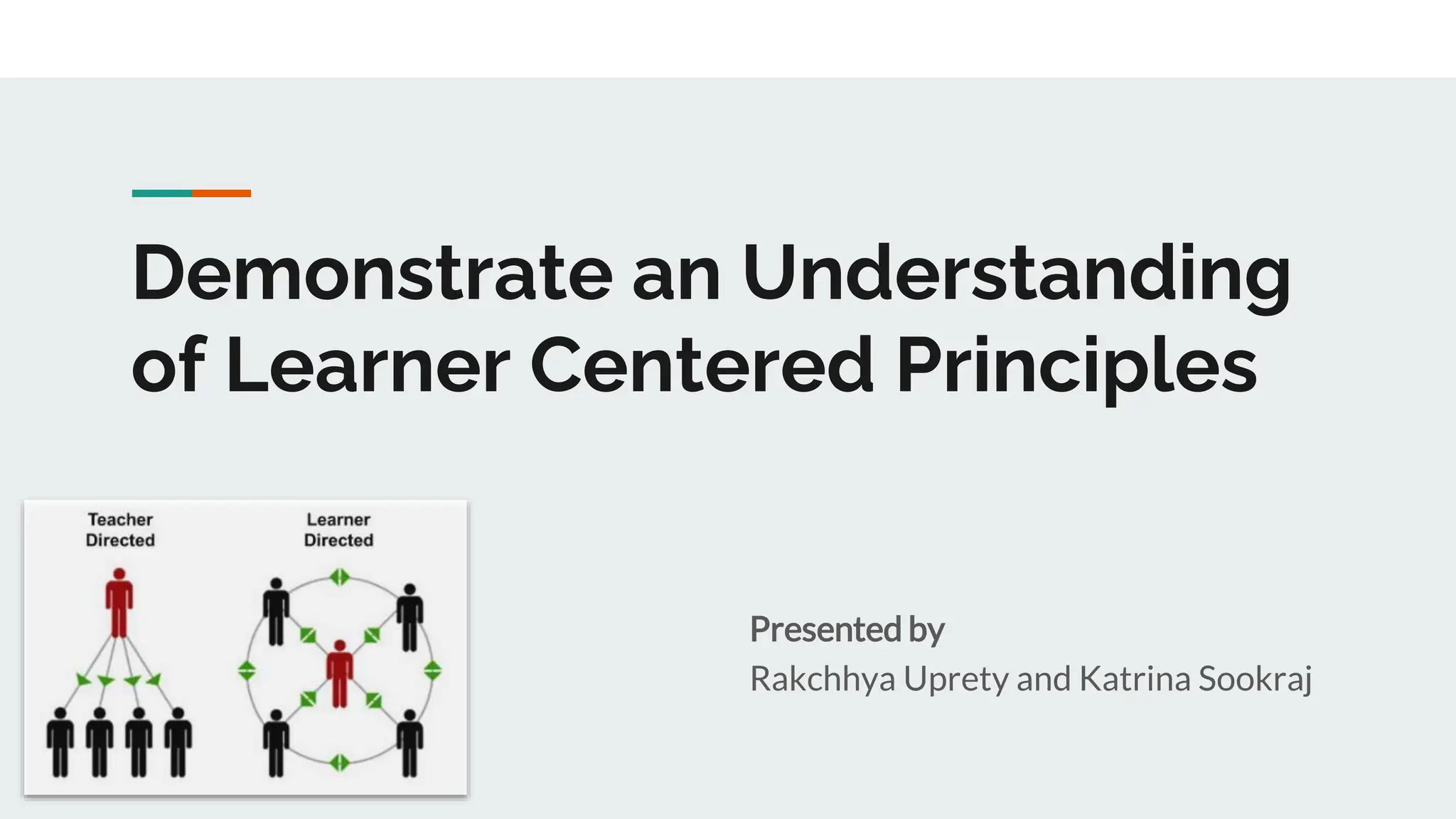 Demonstrate an Understanding of Learner Centered Principles.pptx