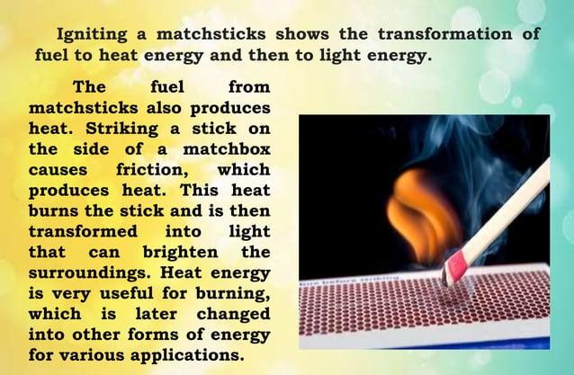 Demonstrate how heat can be transformed to light | PPTX | Physics | Science