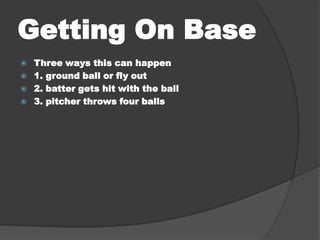 Demonstrate infield and outfield tactical movements | PPT