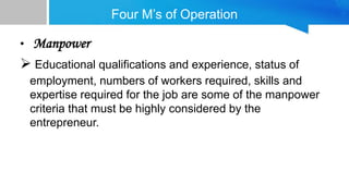 Demonstrate Understanding of the 4Ms of Operations.pptx