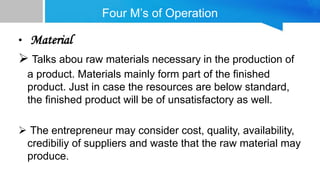 Demonstrate Understanding of the 4Ms of Operations.pptx